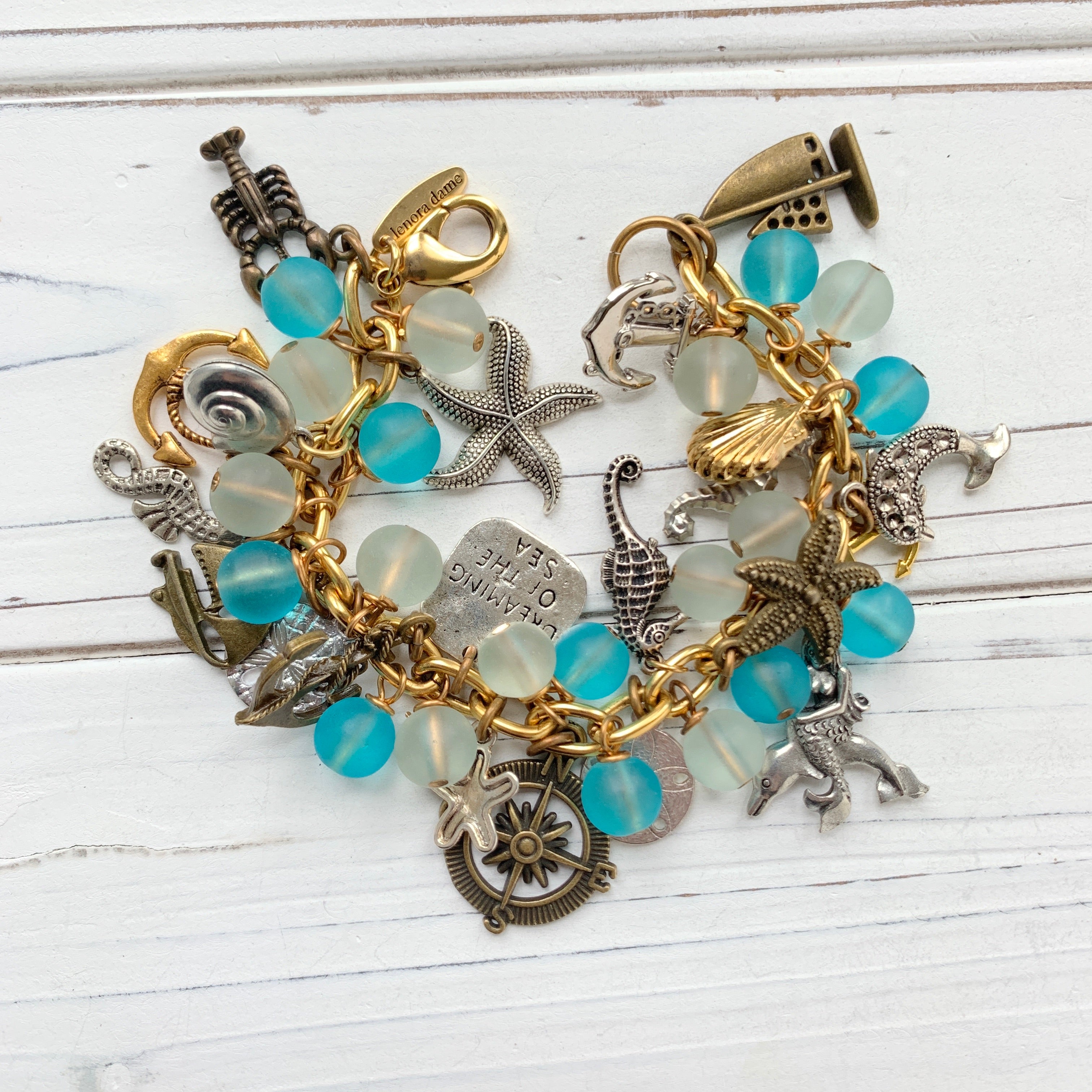 Seascape Charm Bracelet – Lenora Dame