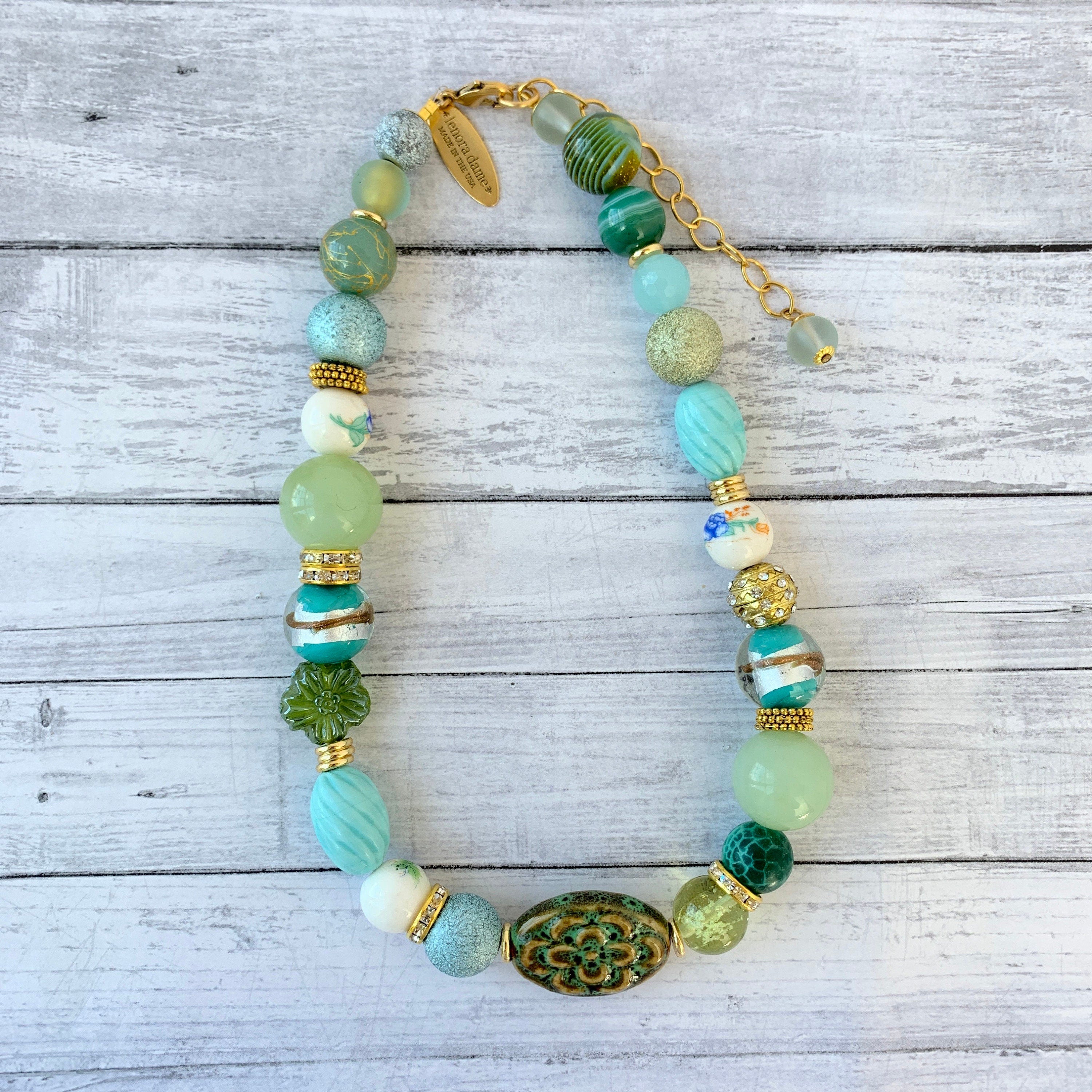 Limelight Statement Necklace – Lenora Dame