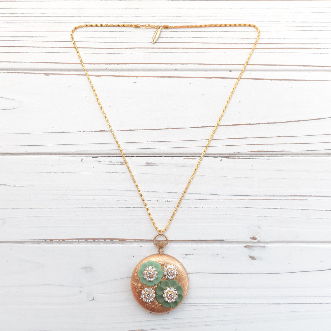 Lenora Dame One-of-a-Kind Vintage Locket Pendant